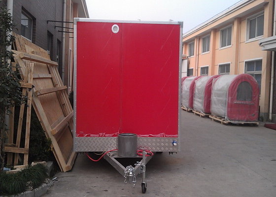 Hamburger Fast Hot Dog Cart Food Concessions Trailers One Layer Gas Oven