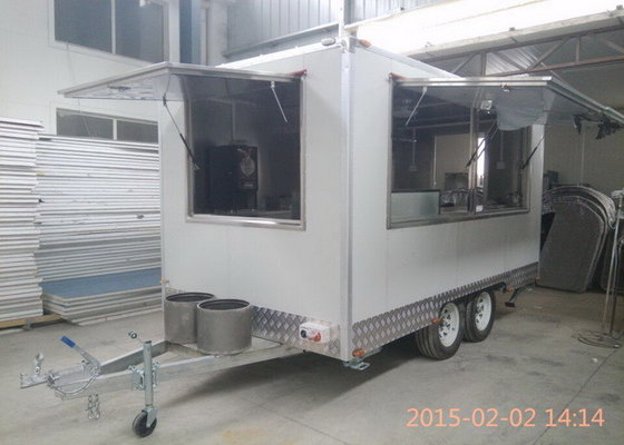 Australia Standard BBQ Catering Food Concession Trailers With Coffee Machine