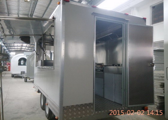 Australia Standard BBQ Catering Food Concession Trailers With Coffee Machine