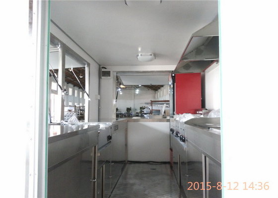 Australian Standard Mobile Food Cart  With Commercial Griddles