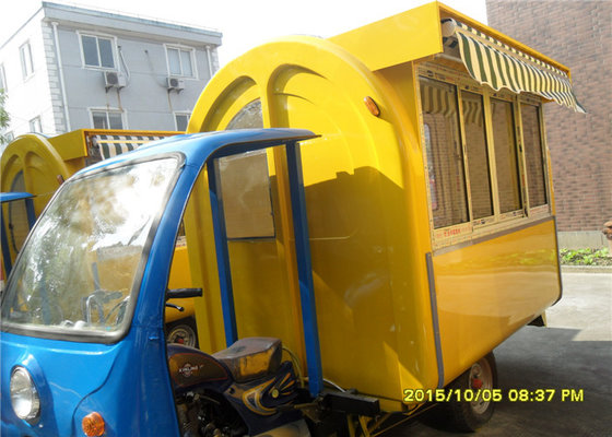 Motorcycle Food Cart Mobile Kitchen Concession Trailer Fast Food Cart
