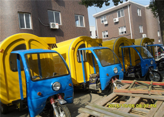Motorcycle Food Cart Mobile Kitchen Concession Trailer Fast Food Cart