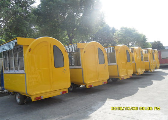 Motorcycle Food Cart Mobile Kitchen Concession Trailer Fast Food Cart