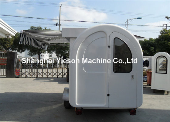 Food Concession Trailers / Mobile Food Truck Mobile Catering Cart for Chips