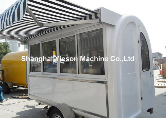 Food Concession Trailers / Mobile Food Truck Mobile Catering Cart for Chips