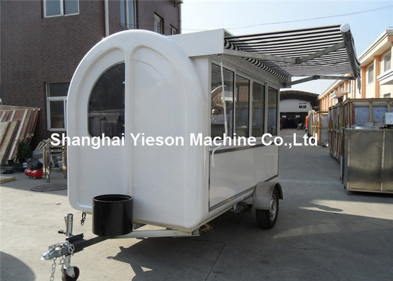 Food Concession Trailers / Mobile Food Truck Mobile Catering Cart for Chips