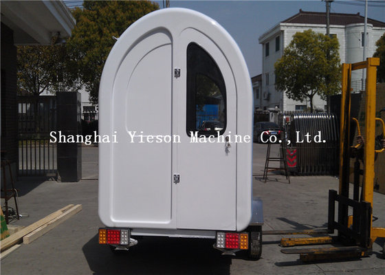 Mini Steel Food Truck Trailers , Mobile Truck Trailer for Ice Porrige