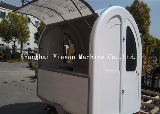 Mini Steel Food Truck Trailers , Mobile Truck Trailer for Ice Porrige