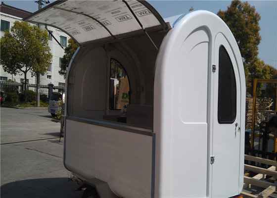 Food Catering Van Beverage Fast Food Kiosk For Catering , Commercial Food Carts