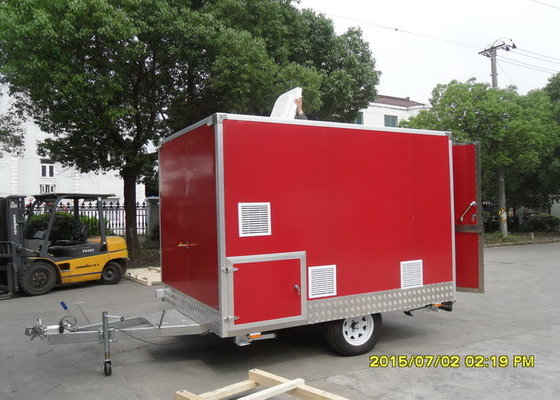 Modern Style Food Mobile Catering Trailers For European Market