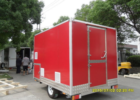 Modern Style Food Mobile Catering Trailers For European Market