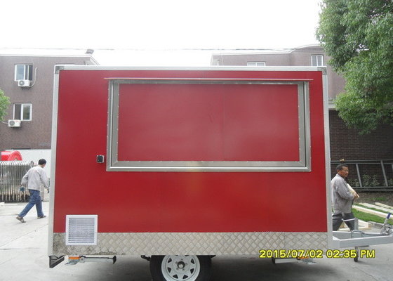 European Standard Food Catering Van Drink Cooler For Drink Sale Business
