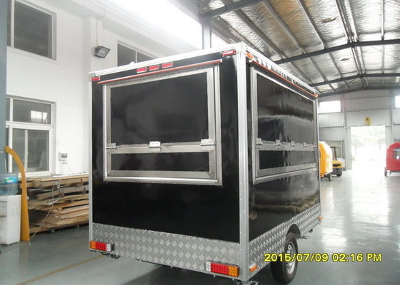 Mobile Food Kiosk Catering Trailer Food Catering Vans CE Certification