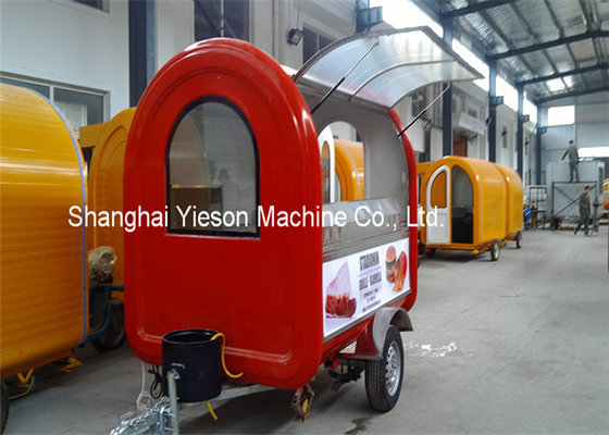 Fast Customized Mobile Food Trailers Hamburger Food Truck ISO9001