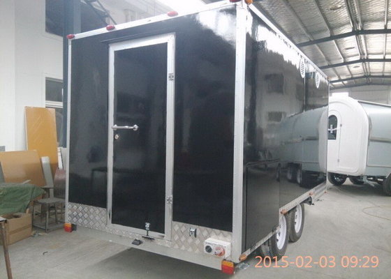 Multifunction Custom Concession Trailers With Brakes Double Axles