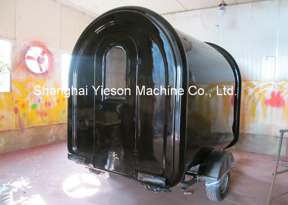 220 ~ 240 Volt Hot Dog Vending Carts Mobile Ice Cream Trailers