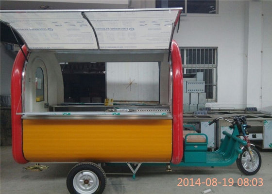 Bike Food Cart Tricycle For Breakfast ,   Food Cart Bicycle