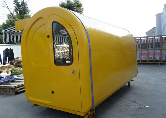 Mobile Food Kiosk Outdoor Food Cart  , Fast Food Cart  Mobile Kiosk For Fruit