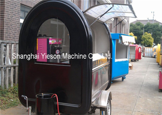 Fiberglass Concession Trailers Mobile Food Vehicles Hot Dog Carts Catering Tucks Equipments