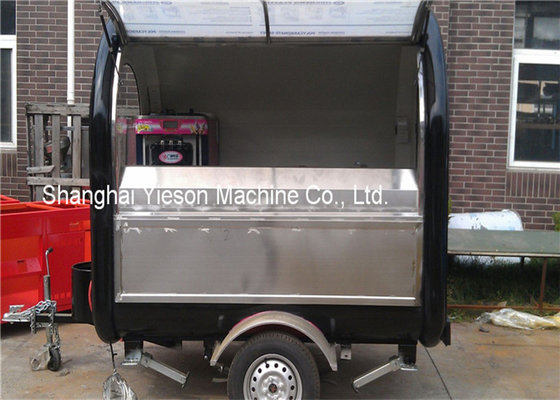 Fiberglass Concession Trailers Mobile Food Vehicles Hot Dog Carts Catering Tucks Equipments