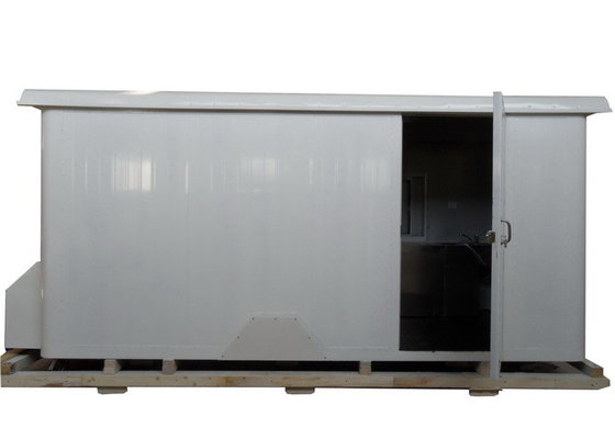 Glass Window Mobile Kitchen Container With Awning , Mobile Kitchen Cart