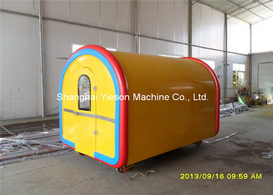 Yieson Outdoor Fast Food Cart With Griddle Catering Kiosk