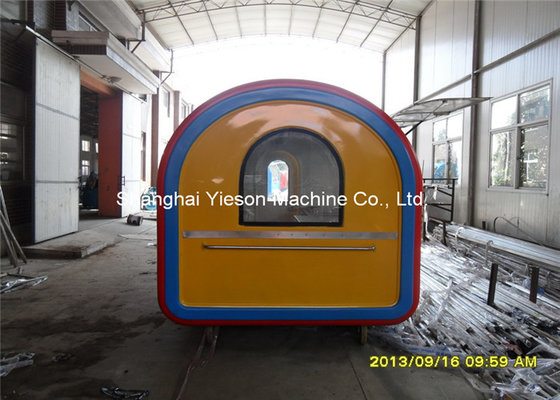 Yieson Outdoor Fast Food Cart With Griddle Catering Kiosk