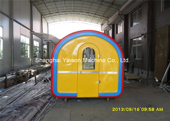 Yieson Outdoor Fast Food Cart With Griddle Catering Kiosk