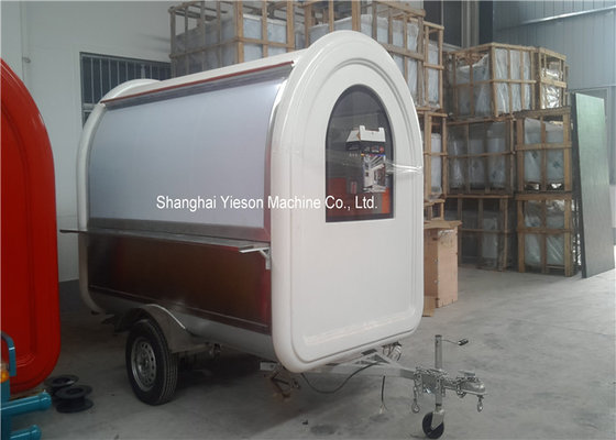 BBQ Food Truck Trailers Catering Van Mobile Kitchen Carts