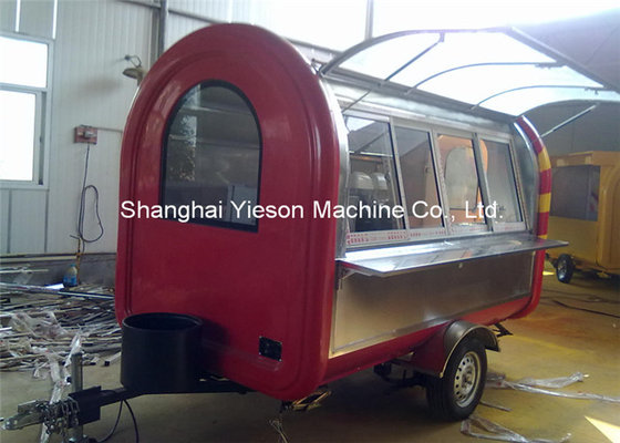 Food Catering Van Mobile Kitchen Carts Slush Machine 220V ~ 240V