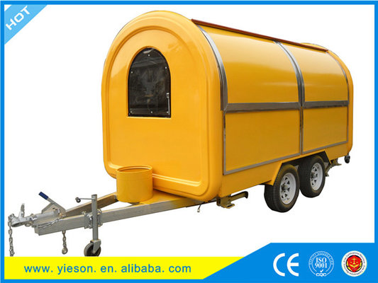 New model can be customized logo Mobile Ice Cream Food trailers,modern mobile food cart