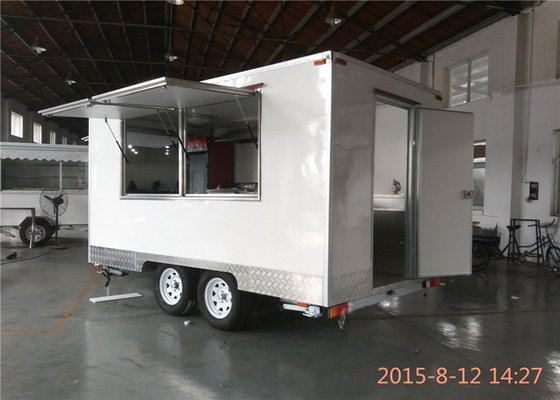 OEM Kitchen Food Vending Trailers Portable Food Carts For Rent