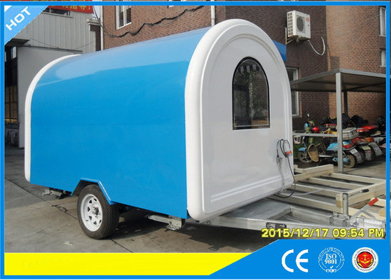 Sliding Glass Windows Mobile Food Trailers Snack Outdoor Food Kiosk