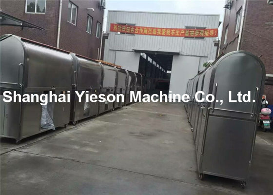 304 Stainless Steel Mobile Kitchen Container Customized Mobile Coffee Van