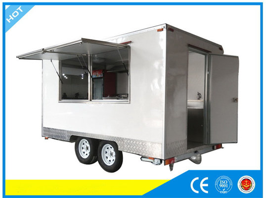 OEM Kitchen Food Vending Trailers Portable Food Carts For Rent