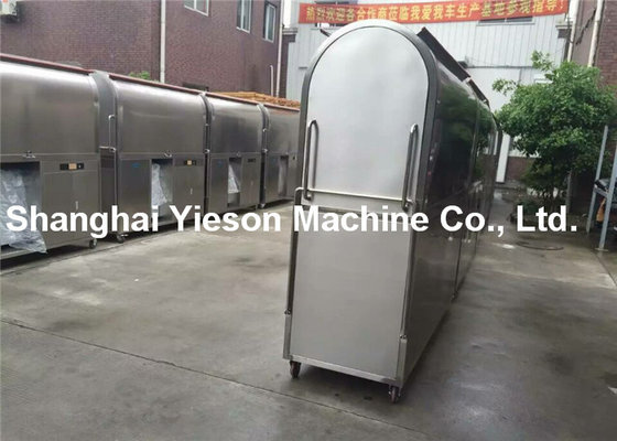304 Stainless Steel Mobile Kitchen Container Customized Mobile Coffee Van