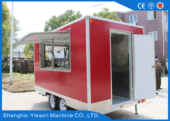 Yieson Custom Fast Food Truck Trailers Mobile Restaurant For Australia