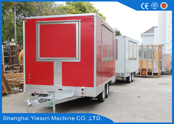Yieson Custom Fast Food Truck Trailers Mobile Restaurant For Australia