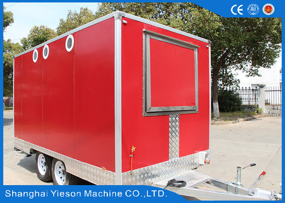 Yieson Custom Fast Food Truck Trailers Mobile Restaurant For Australia