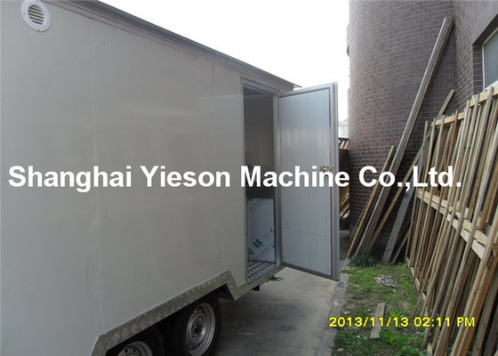 CE Iso9001 Food Mobile Catering Trailers Six Burners Gas Cooker