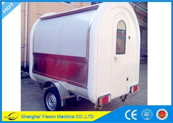 Durable Outdoor Mobile Shop Food Truck Trailers Easy Installation