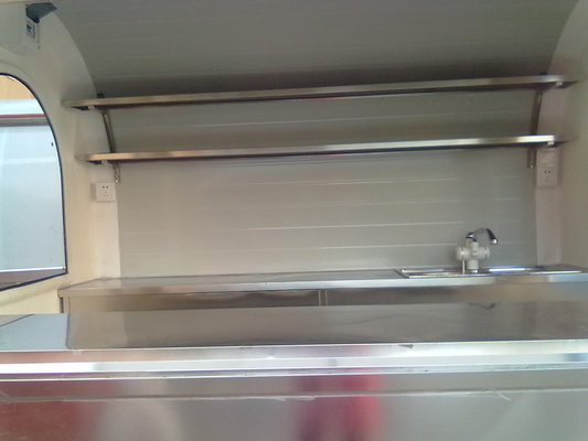 Durable Outdoor Mobile Shop Food Truck Trailers Easy Installation