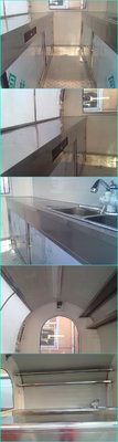 Durable Outdoor Mobile Shop Food Truck Trailers Easy Installation