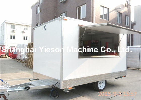 Ausralian Standard CE Churros Mobile Kitchen Trailers In White