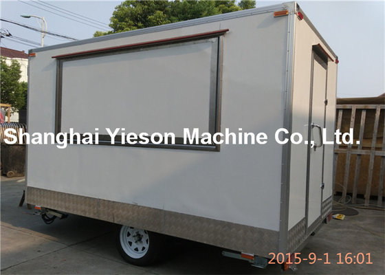New Material Of Grp Mobile Catering Trailers Ice Cream Custom Food Carts