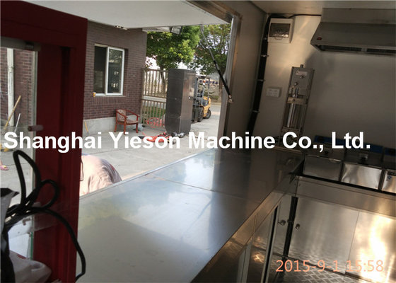 New Material Of Grp Mobile Catering Trailers Ice Cream Custom Food Carts
