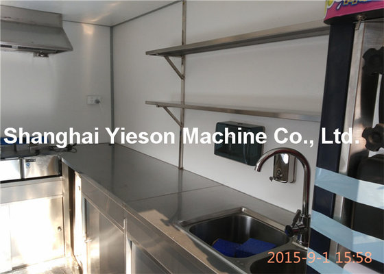 New Material Of Grp Mobile Catering Trailers Ice Cream Custom Food Carts