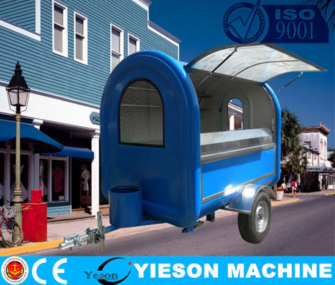 Customize Logo Mobile Food Cart Big Space Global Street Food Kiosk