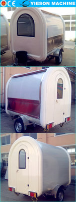 12 Months Semi Mobile Food Truck Refrigerator Fresh Juice Recyclable