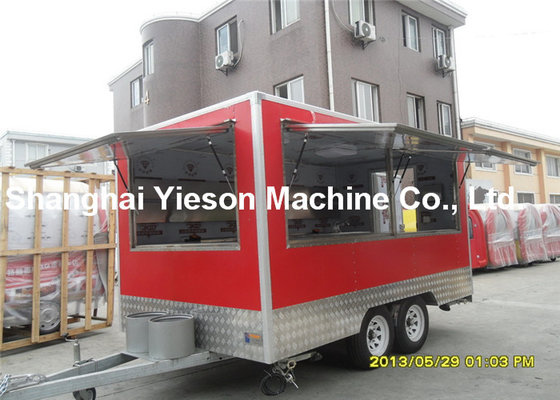 Professional Mobile Food Trailers Commercial Large Street Food Vehicles